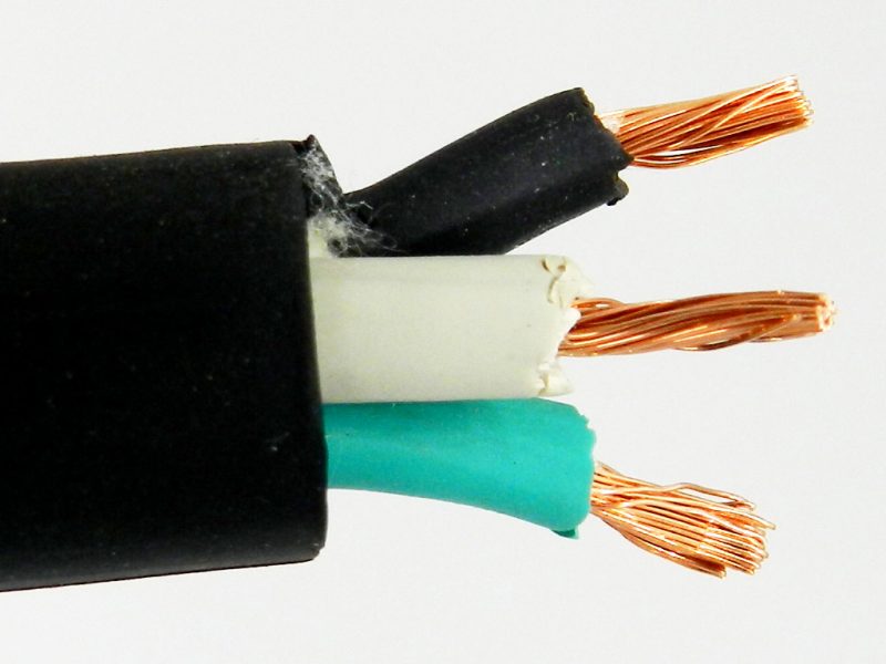 4/4 SOOW Black Rubber Cord Outdoor Wire Cable Flexible Wire/Cable ...