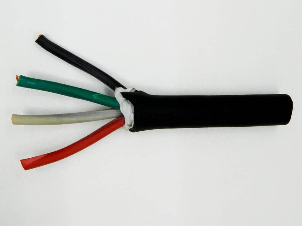 14/4 SJOOW SJ SJO Black Rubber Cord Outdoor Wire Cable Flexible Wire ...